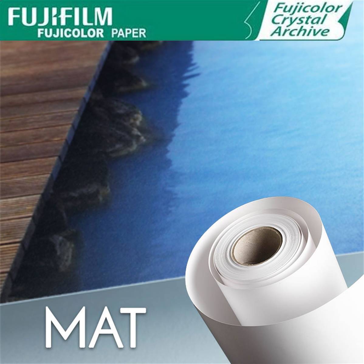 FUJIFILM Crystal Archive Mat 1.27m x 50 m - 1 rouleau
