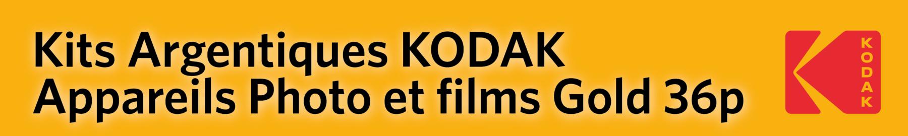 Kit Appareils Photo argentique réutilisable Kodak M38 - H35 - F9 | Tetenal